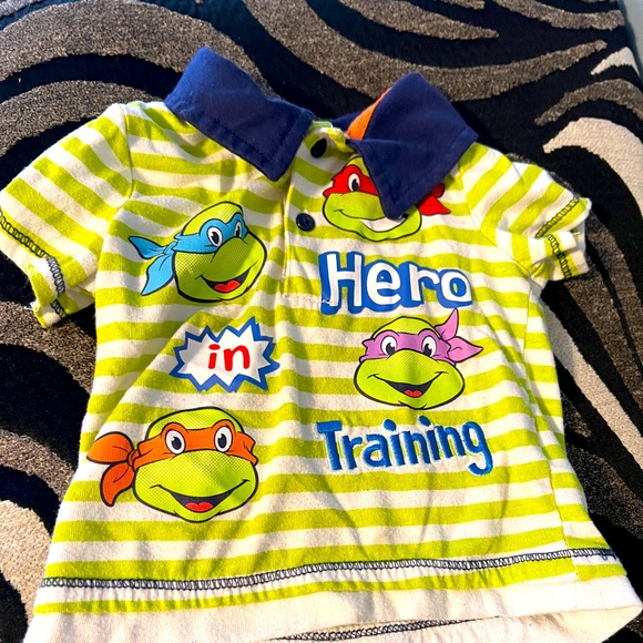 Nickelodeon | Shirts & Tops | 69 Month Teenage Mutant Ninja Turtles ...